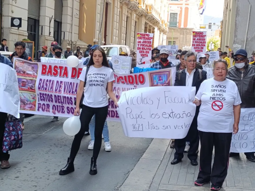 Marcha de protesta exige la modificación de la Ley 348 | Visión 360