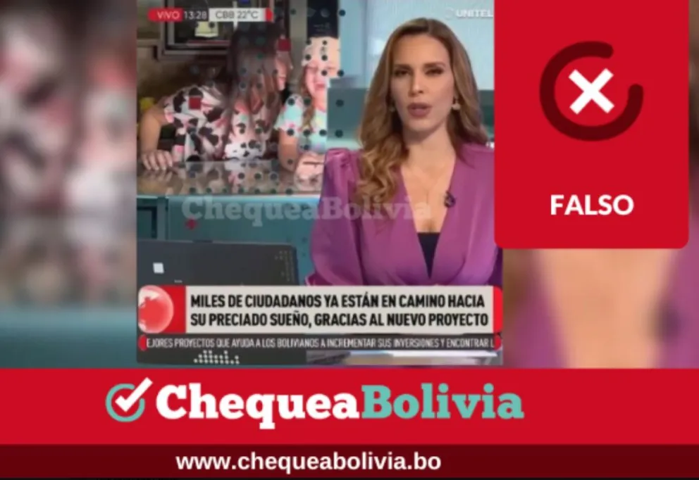 Un video creado con IA imita a una presentadora de TV para realizar ...