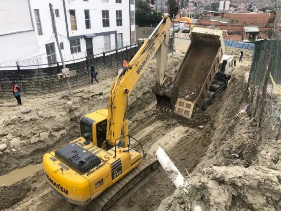 Tras un mes de trabajo, Alcaldía informa que el lodo en Bajo Llojeta ...