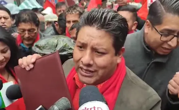 Santos Quispe recibe personería jurídica para su agrupación ciudadana ...