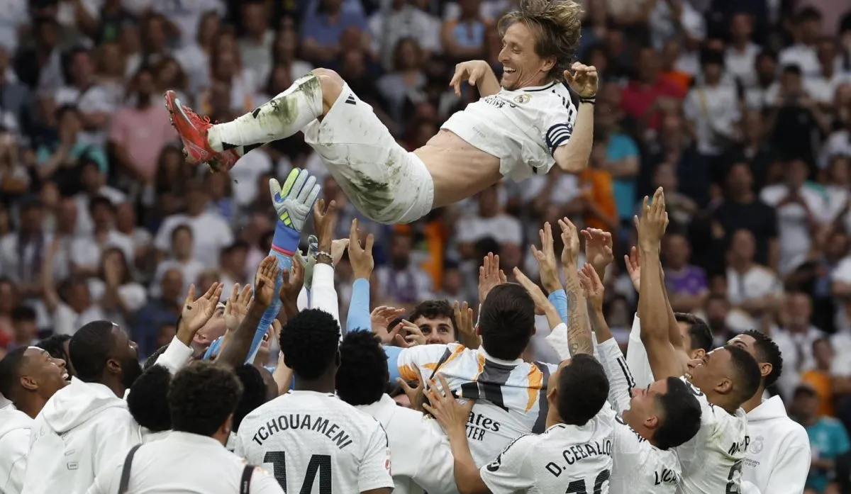 Real Madrid: Ancelotti y Modric se despiden del estadio Santiago Bernabéu | Visión 360