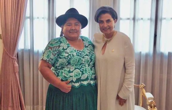 Segundina Flores, exalta Bartolina y crítica al “evismo”, se despide de ...