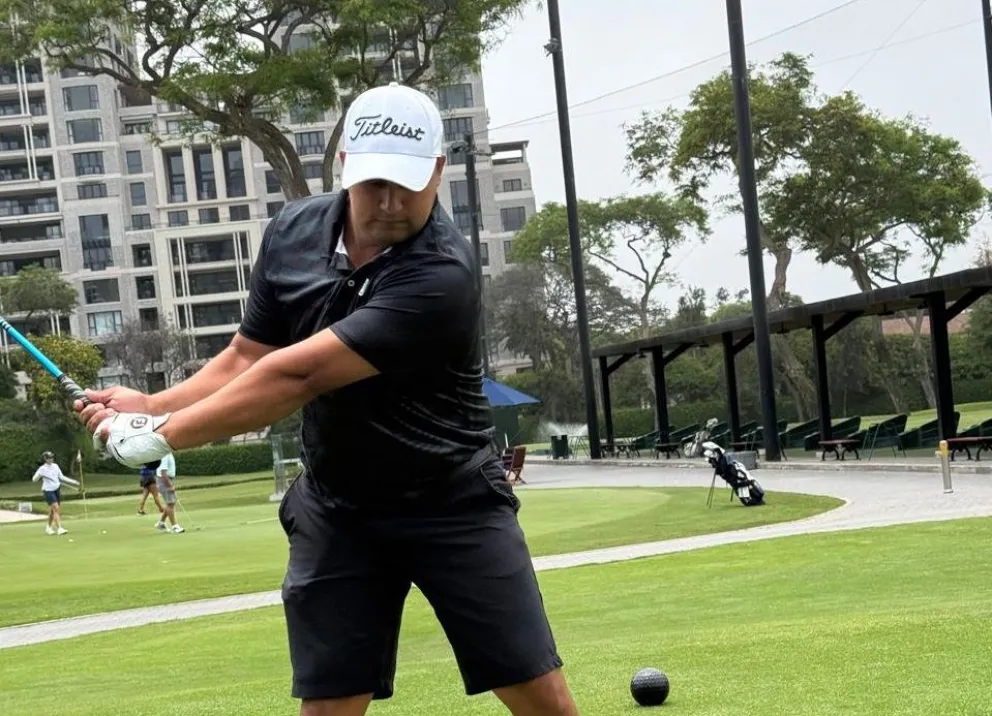 Flavio Sameja destaca y se ubica décimo en el golf de los Juegos ...