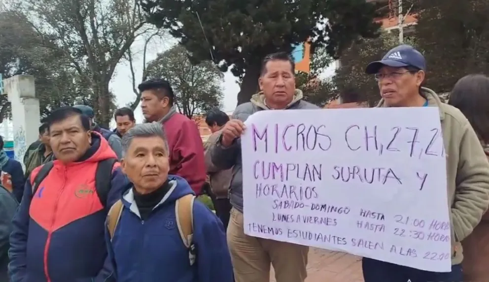 Vecinos de la zona Pasankeri rechazan tarifas "abusivas" de micros y ...