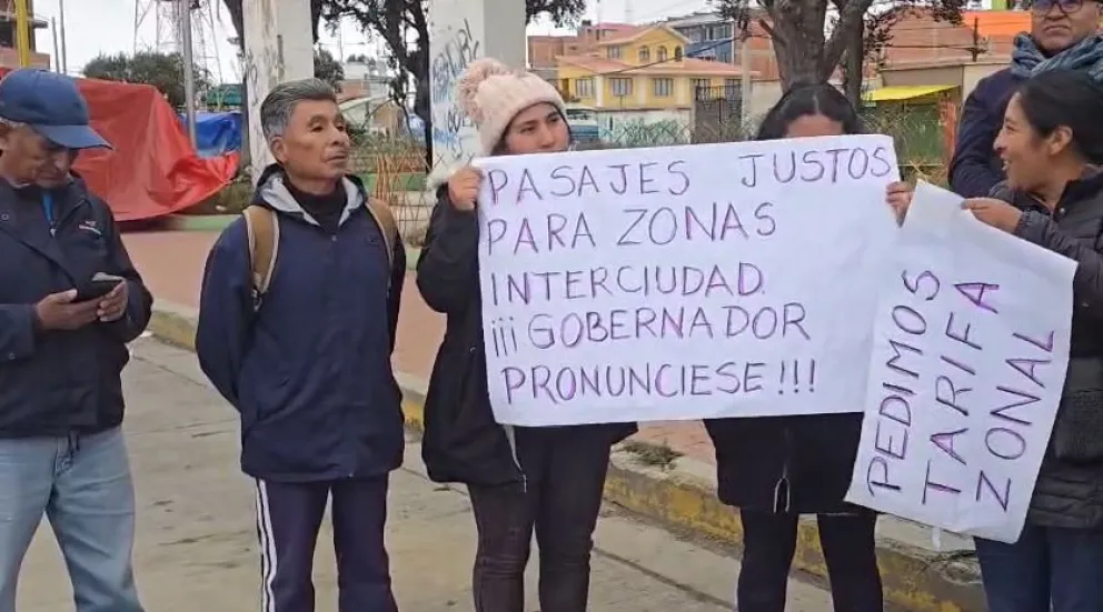 Vecinos de la zona Pasankeri rechazan tarifas "abusivas" de micros y ...