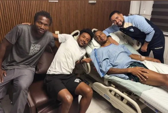 Alonso Sánchez es operado con éxito de la fractura doble de tibia y ...