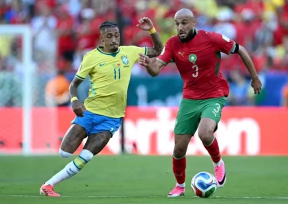 Brasil y Marruecos no pasan del empate en el segundo tiempo (1-1 ...